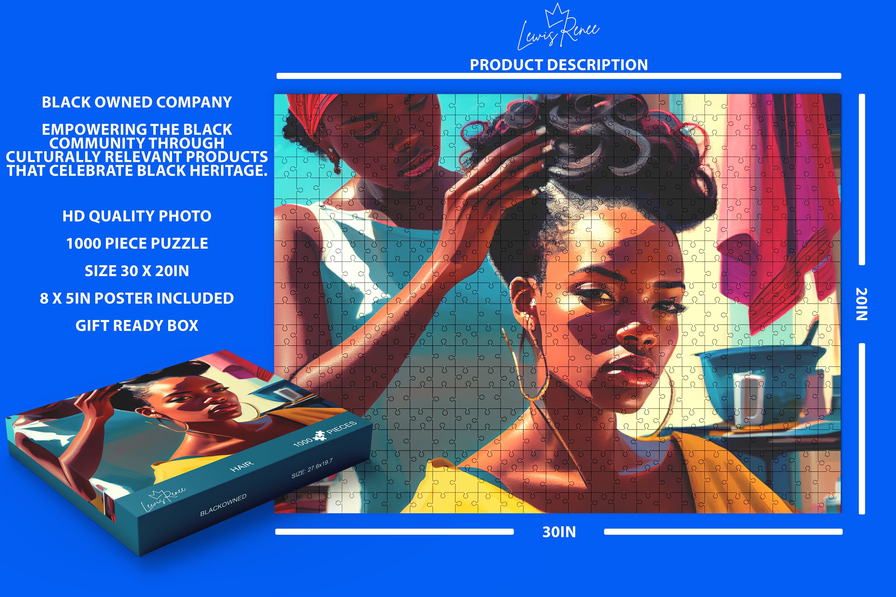 African American Art & History: 1000-piece Puzzle Journey - Etsy