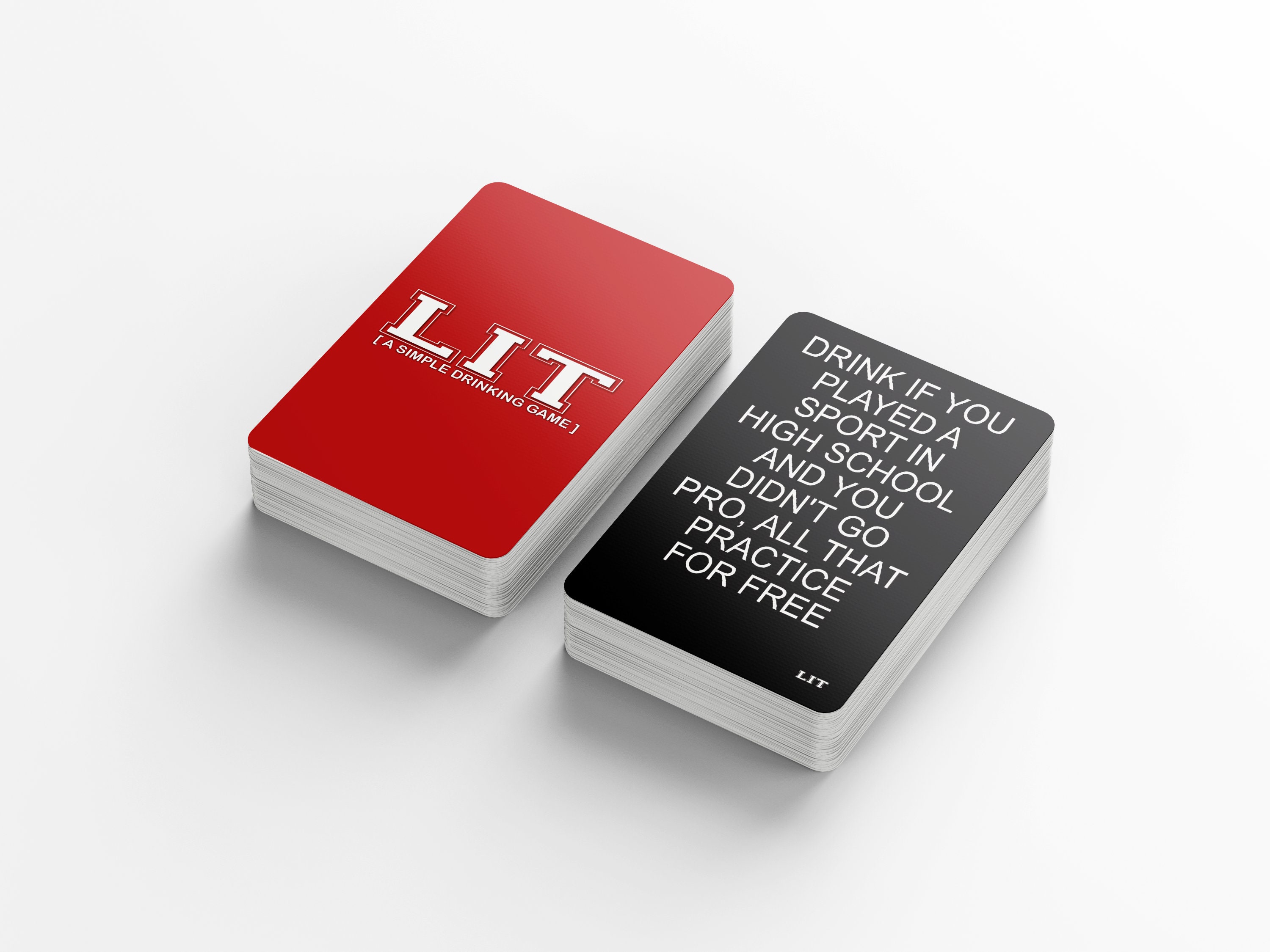 LIT | A Simple Drinking Card Game | Great Group Party Girls Night ...