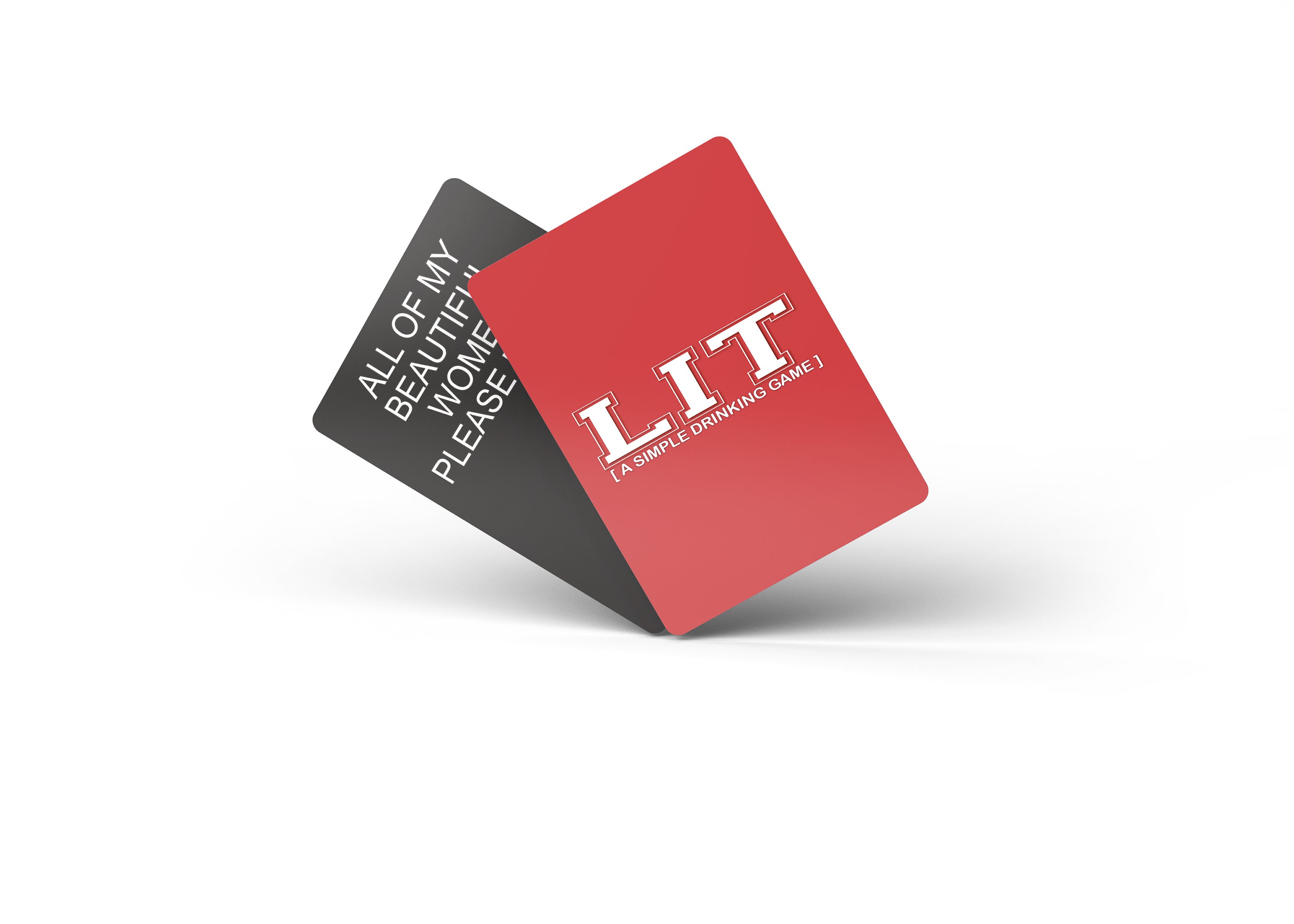 LIT | A Simple Drinking Card Game | Great Group Party Girls Night ...