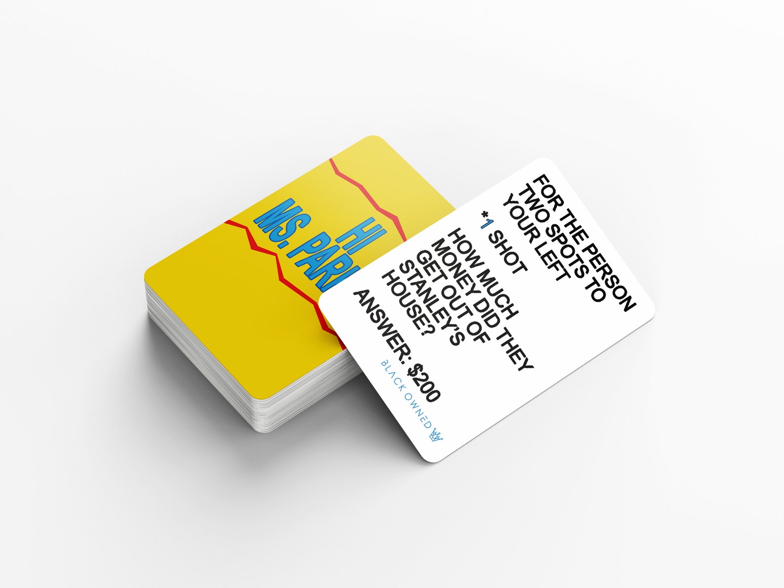 Hi Ms Parker | Friday Movie Adult Party Drinking Trivia Card Game | Ice ...