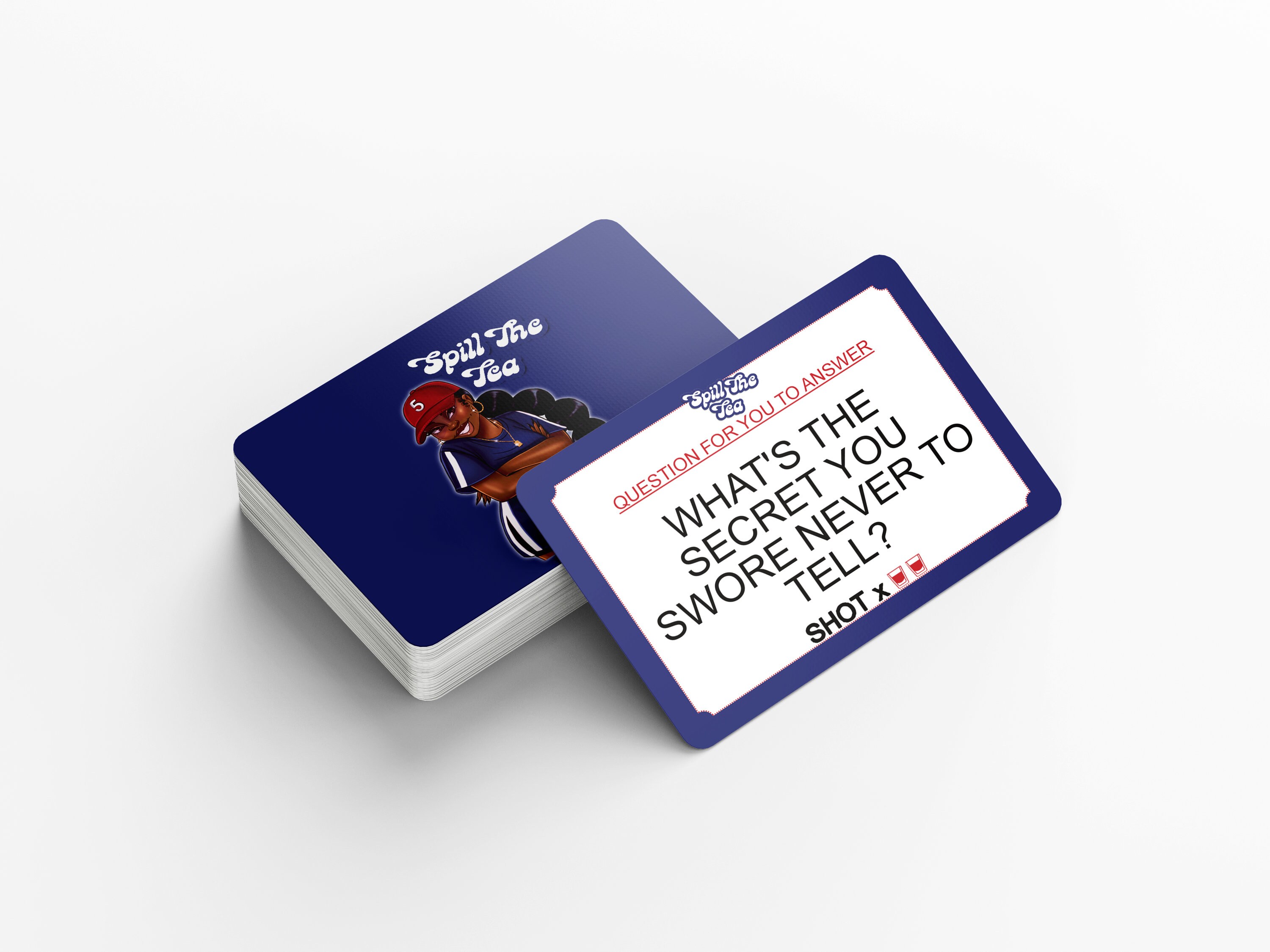 Spill the Tea Girls Night Games Adult Drinking Card Girls Game for ...