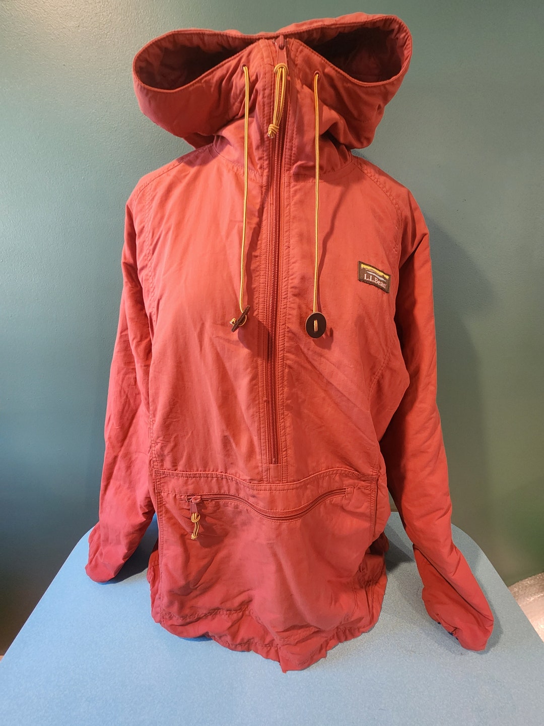 Mens Insulated Mountain Classic Anorak Jacket, Size XL Tall - Etsy