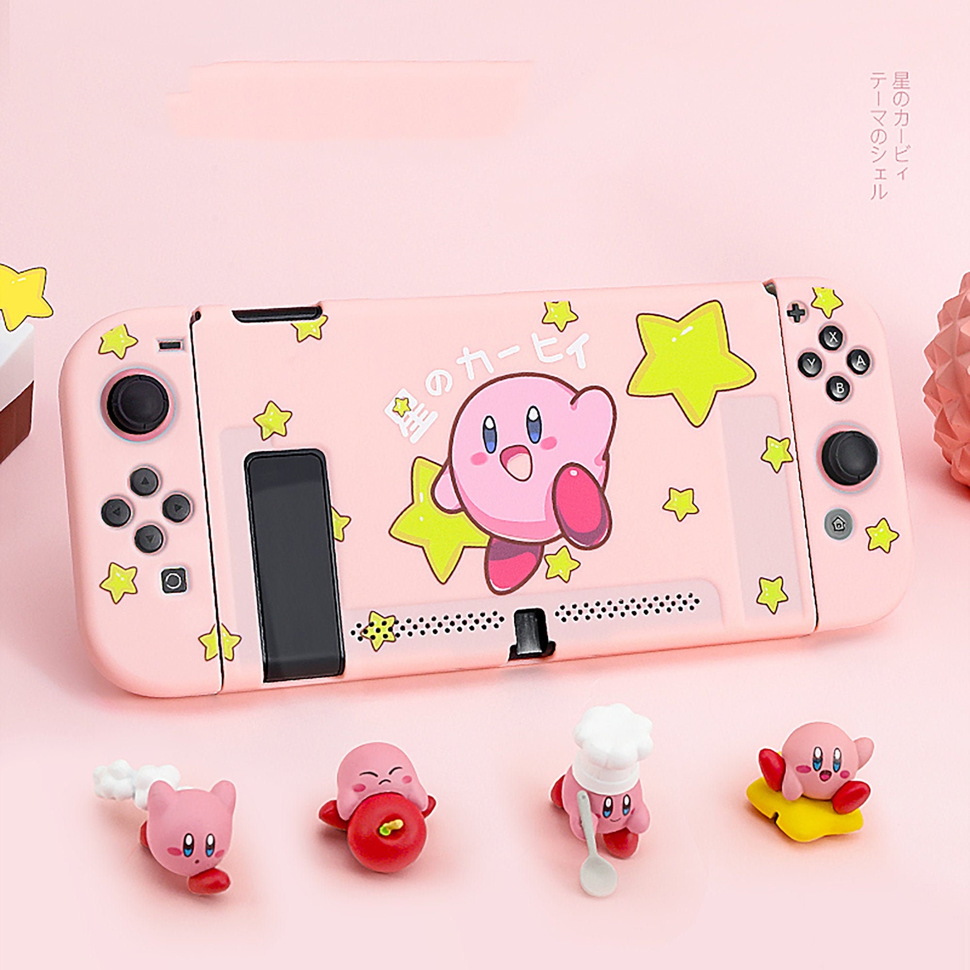 Kirby Nintendo Switch Pink Hard Cover Shell Kirby Switch Case | Etsy