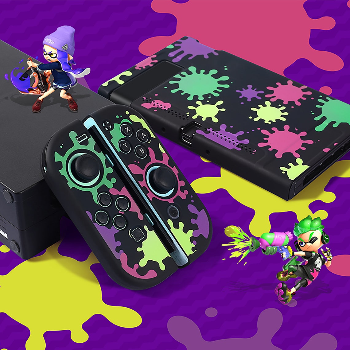 Splatoon 2 Nintendo Switch Case Switch Protective Hard Shell | Etsy
