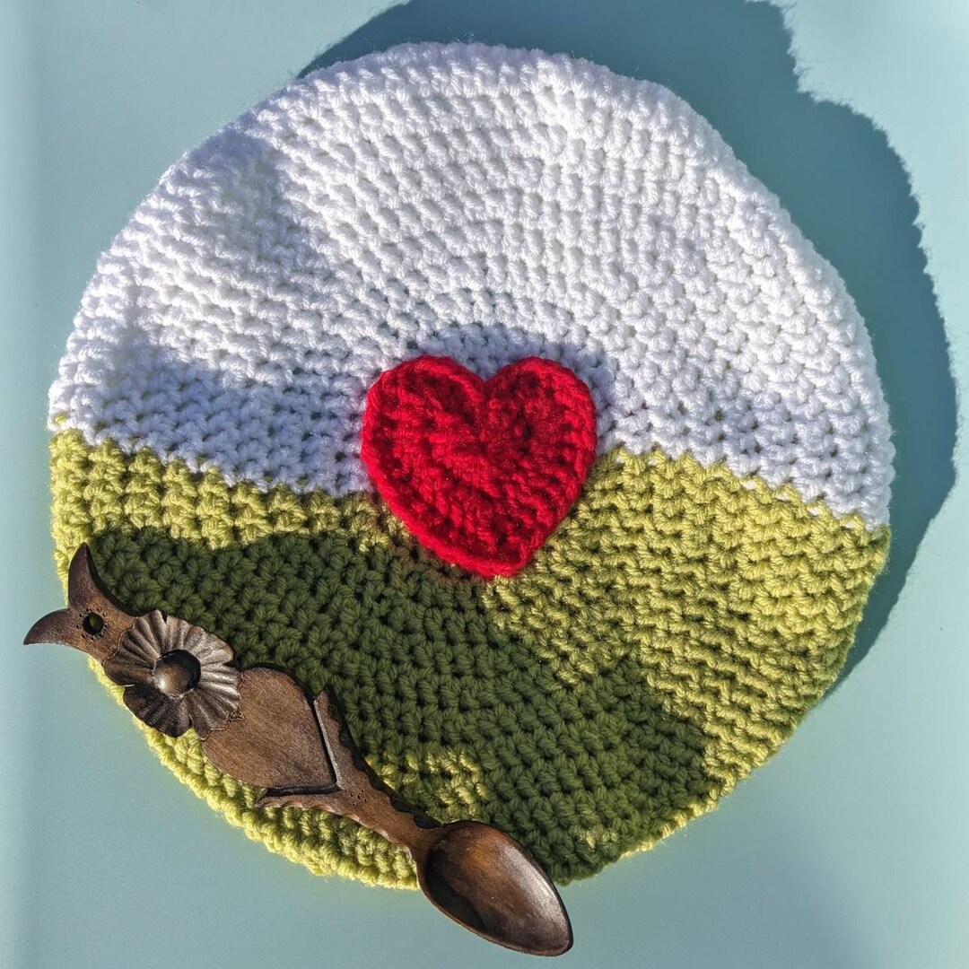 Handmade Crochet Wales Welsh Beret Cymru Rugby Six Nations St David's ...