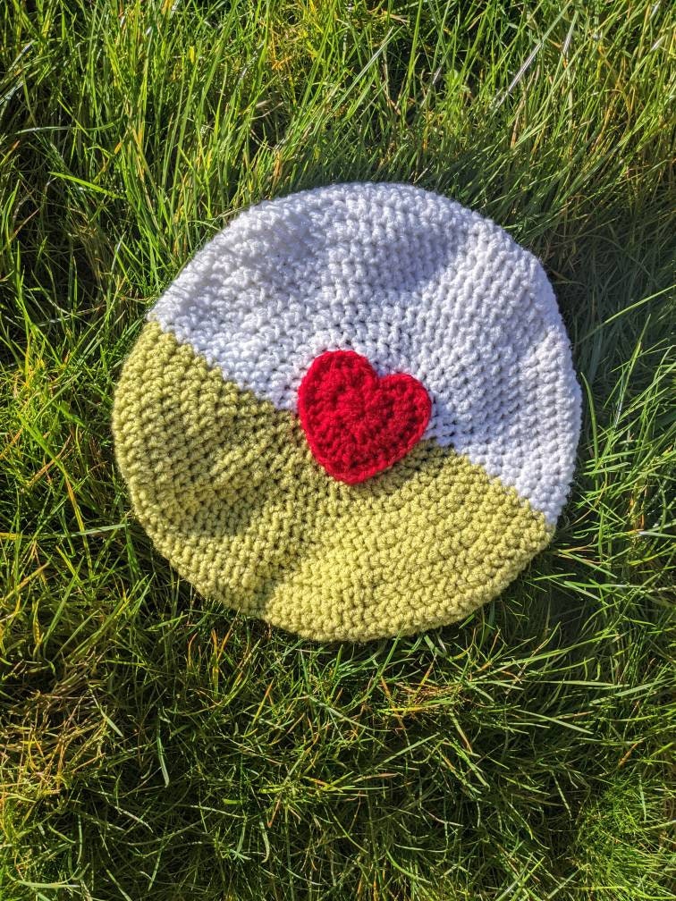 Handmade Crochet Wales Welsh Beret Cymru Rugby Six Nations St David's ...