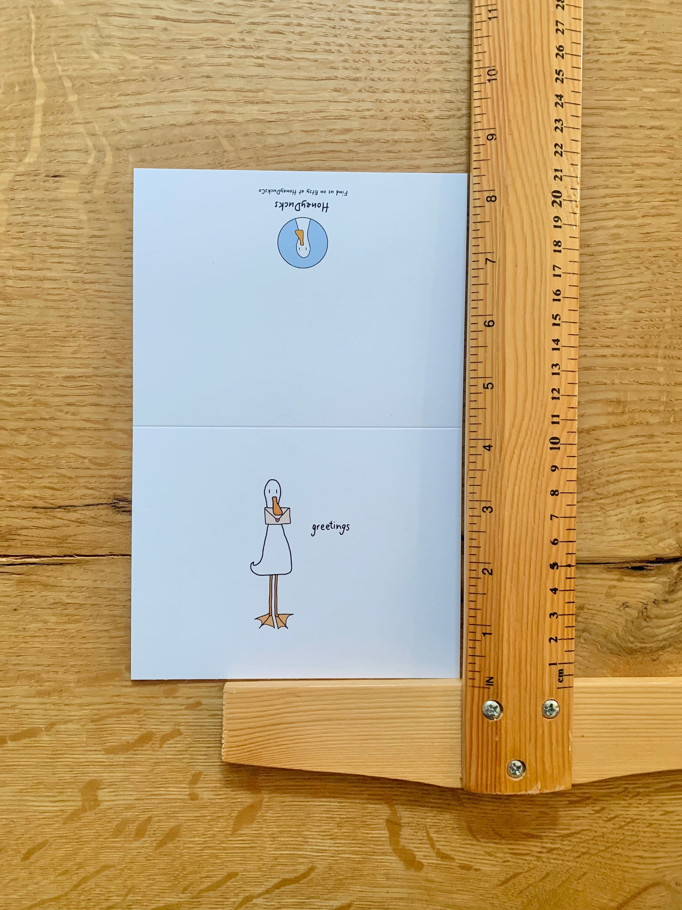 5-pack Duck Greeting Card - Etsy