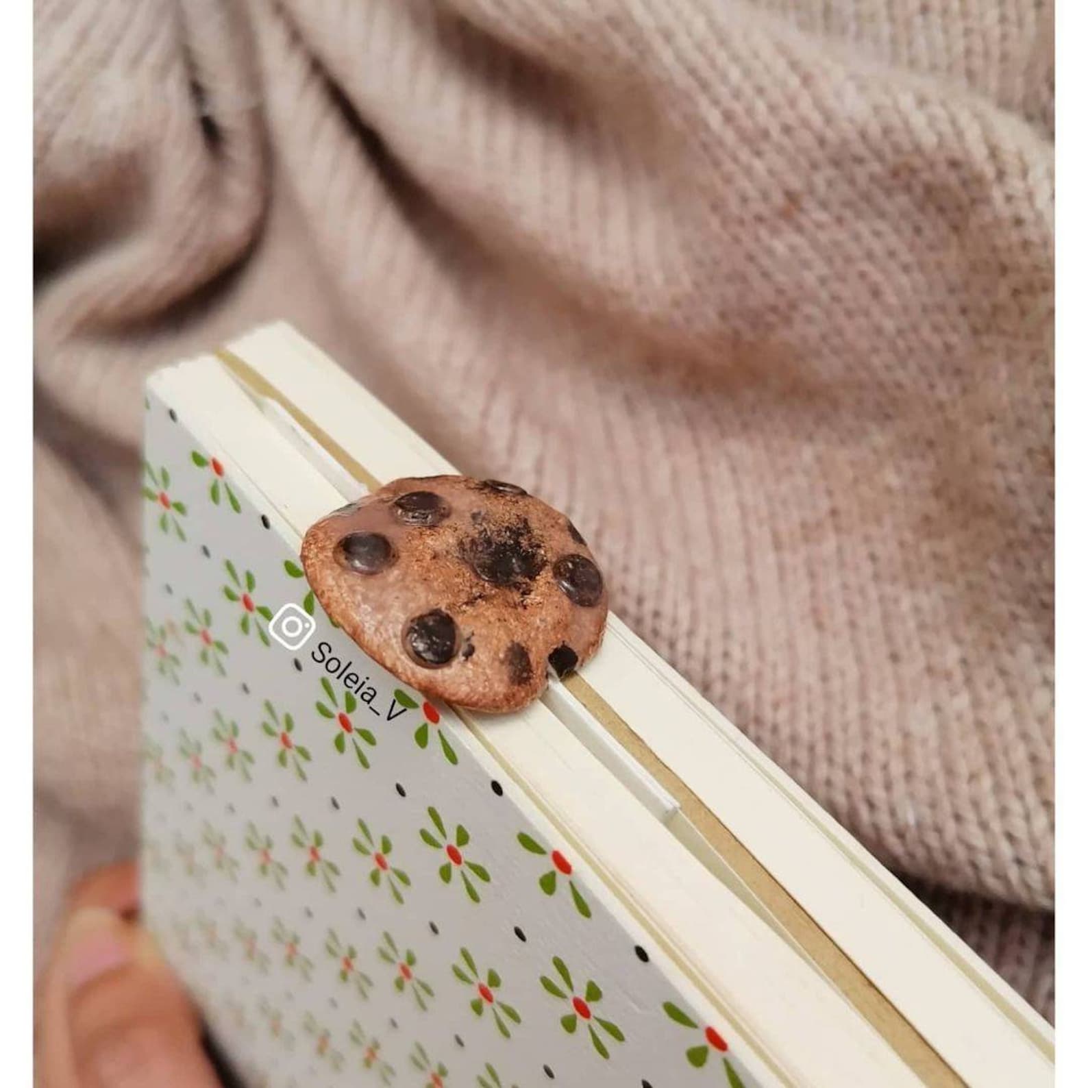 A Set of 3 Bookmarks /cookie Bookmark / Doughnut Bookmark / - Etsy