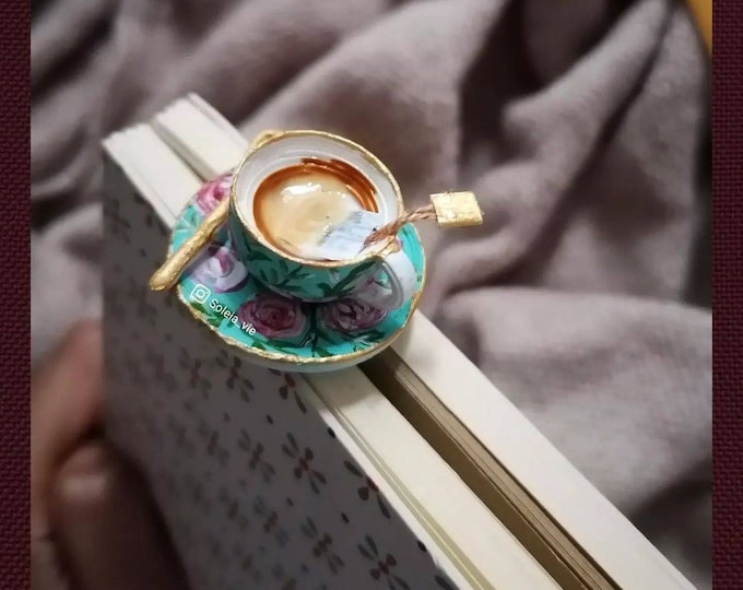 Tea Time Bookmarks - Etsy