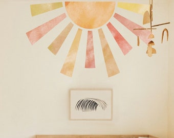 Rising Sun Fabric - Etsy