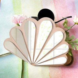 Seashell Mirror Wall Decal, Cute Ocean Animal Wall Mirrors, Safe ...