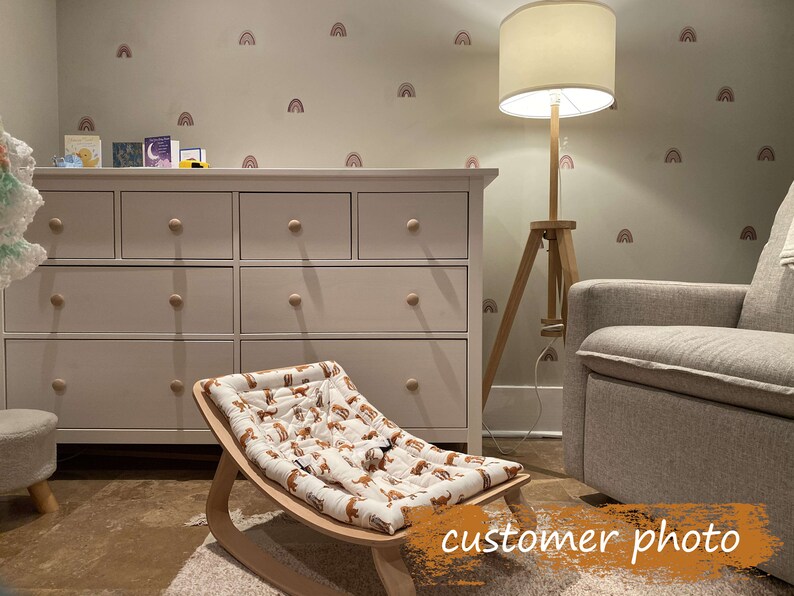 Muted Boho Rainbow Wall Decals Peel and Stick Earth Tone - Etsy