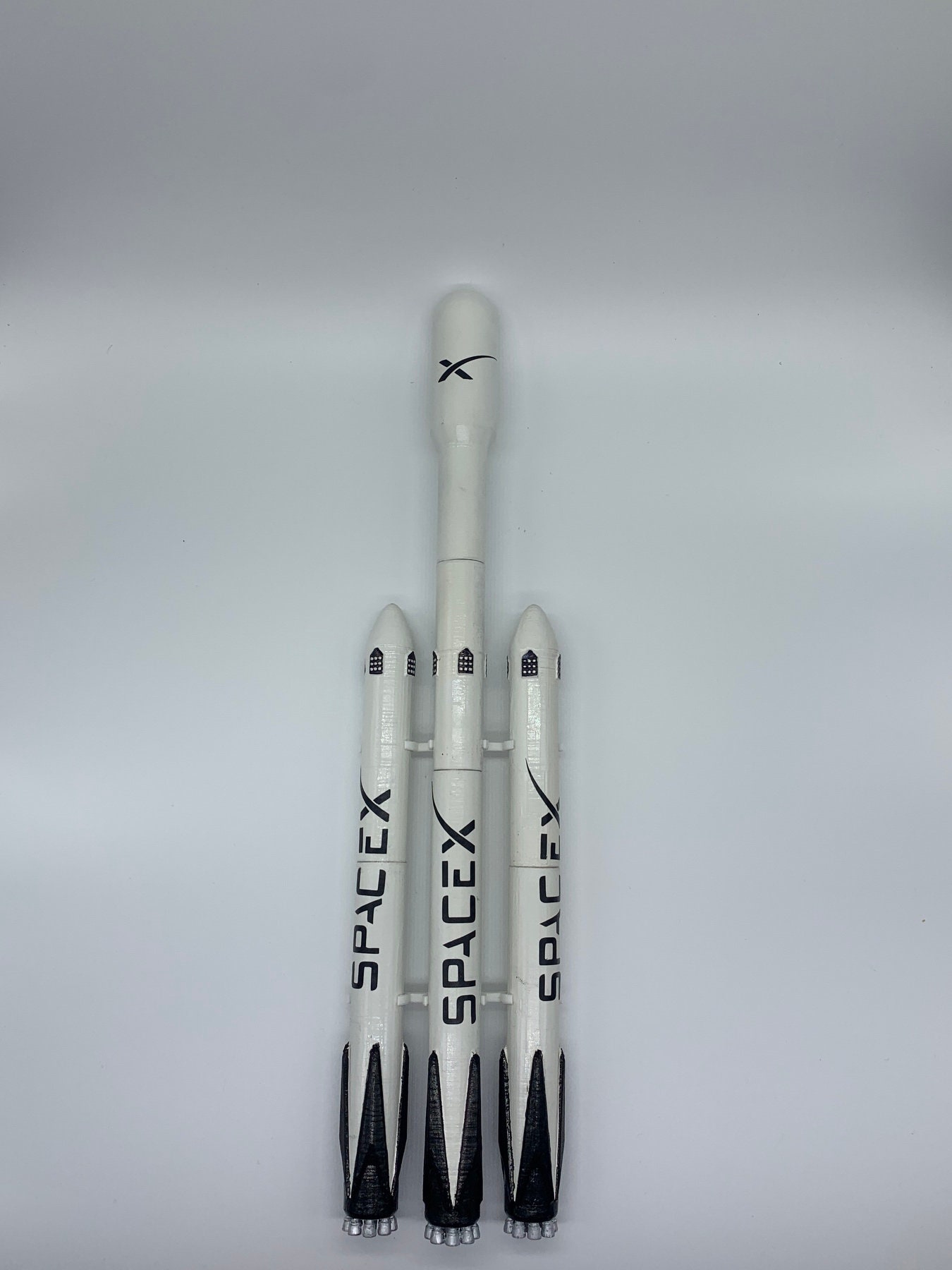 Falcon Heavy Model With Stand - Etsy