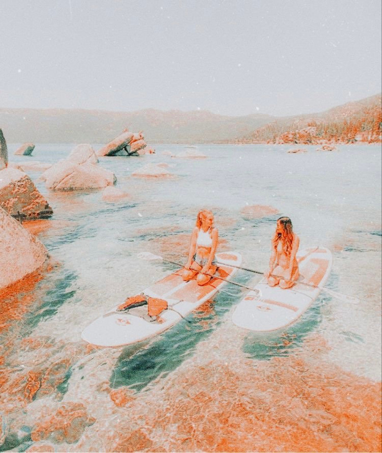 80+ Orange and Teal VSCO Aesthetic Photo Collage Kit (download Only) - Etsy
