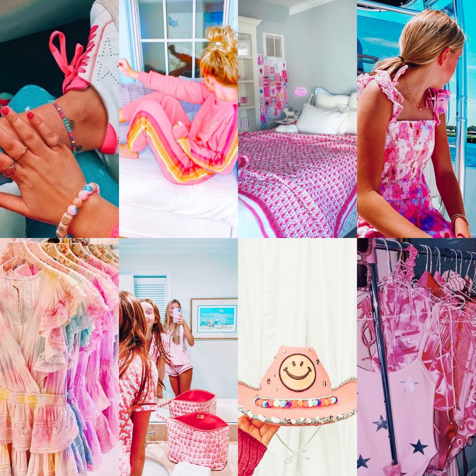 125+ Preppy Photo Collage Kit (digital Download) - Etsy