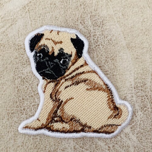 Pug Custom Personalized Iron-on Patch - Etsy