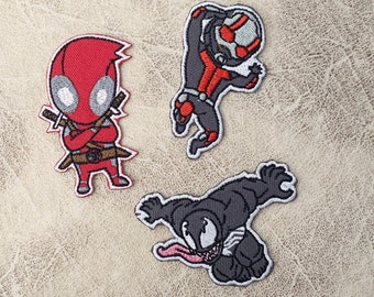 Super Hero Logo Patches Iron on Patches Super Hero Iron on Patch ...