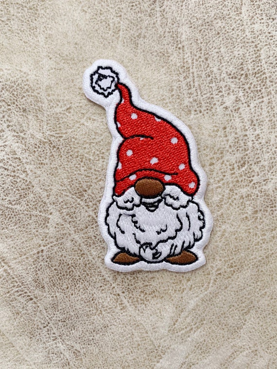Gnome Iron on Patch Gnome Patches Patches Iron on | Etsy