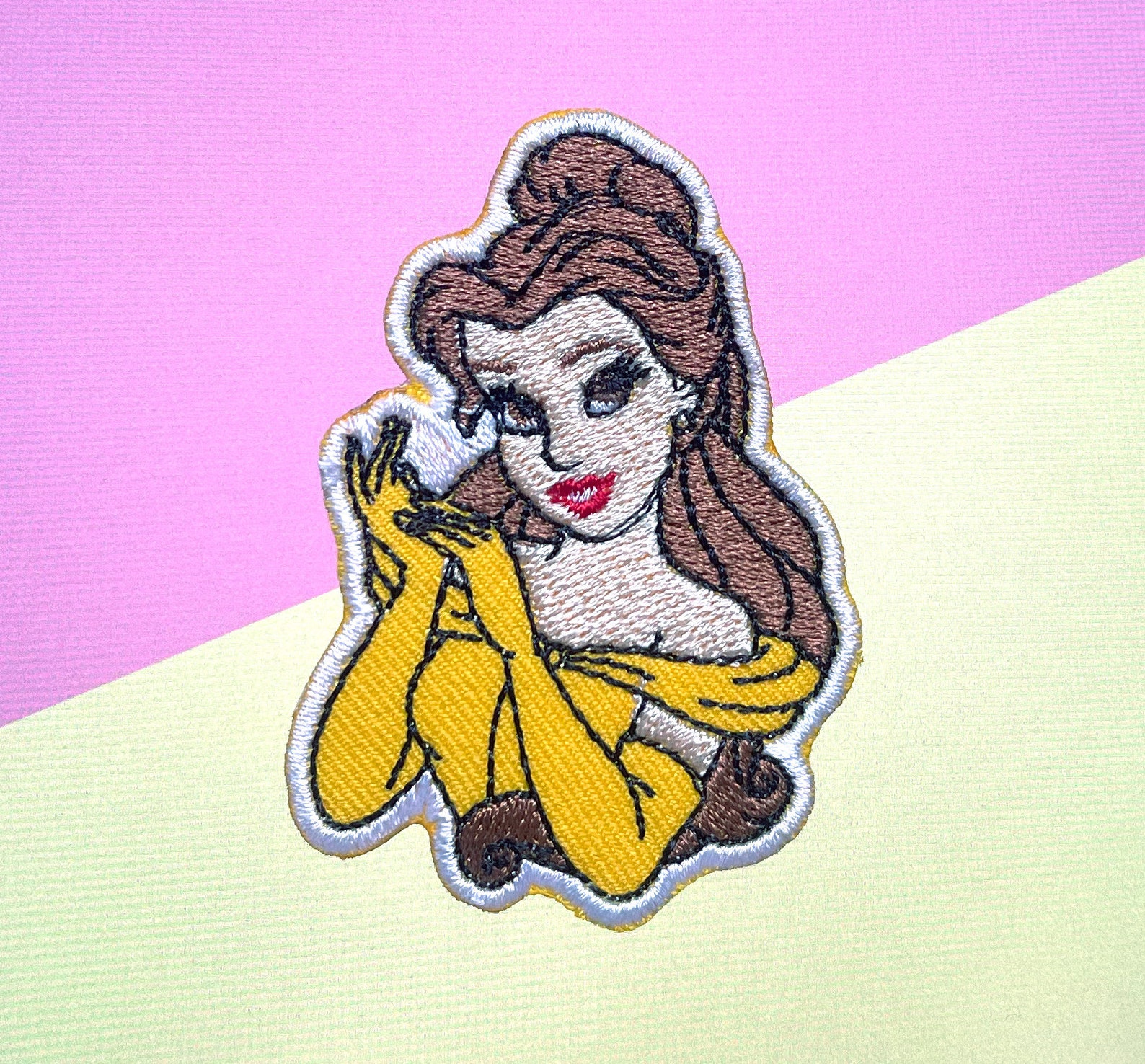 Princess Belle Iron on Patch, Princess Patches, Patches Iron on ...