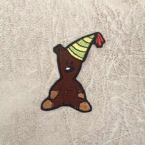 Teddy Iron on Patch, Patches, Mr. Bean Patches Iron on ,embroidered ...