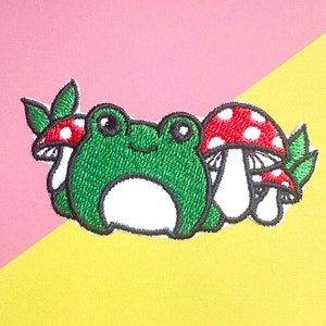 Cute Frog Iron on Patch, Frog Patches, Frog Patches Iron on ...