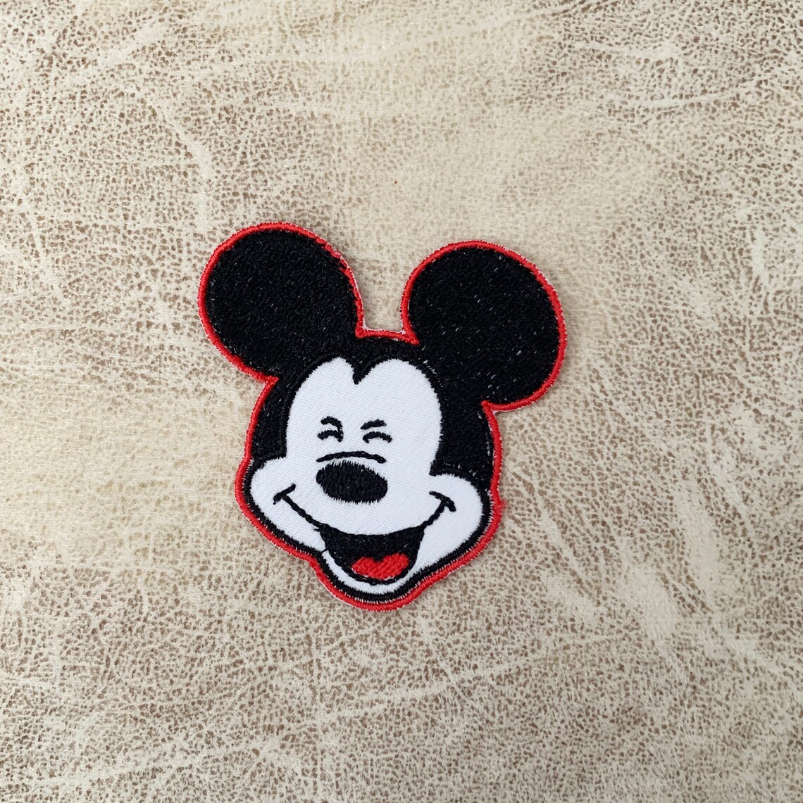 Mickey Patches Iron On Mickey Iron on Patches embroidered | Etsy