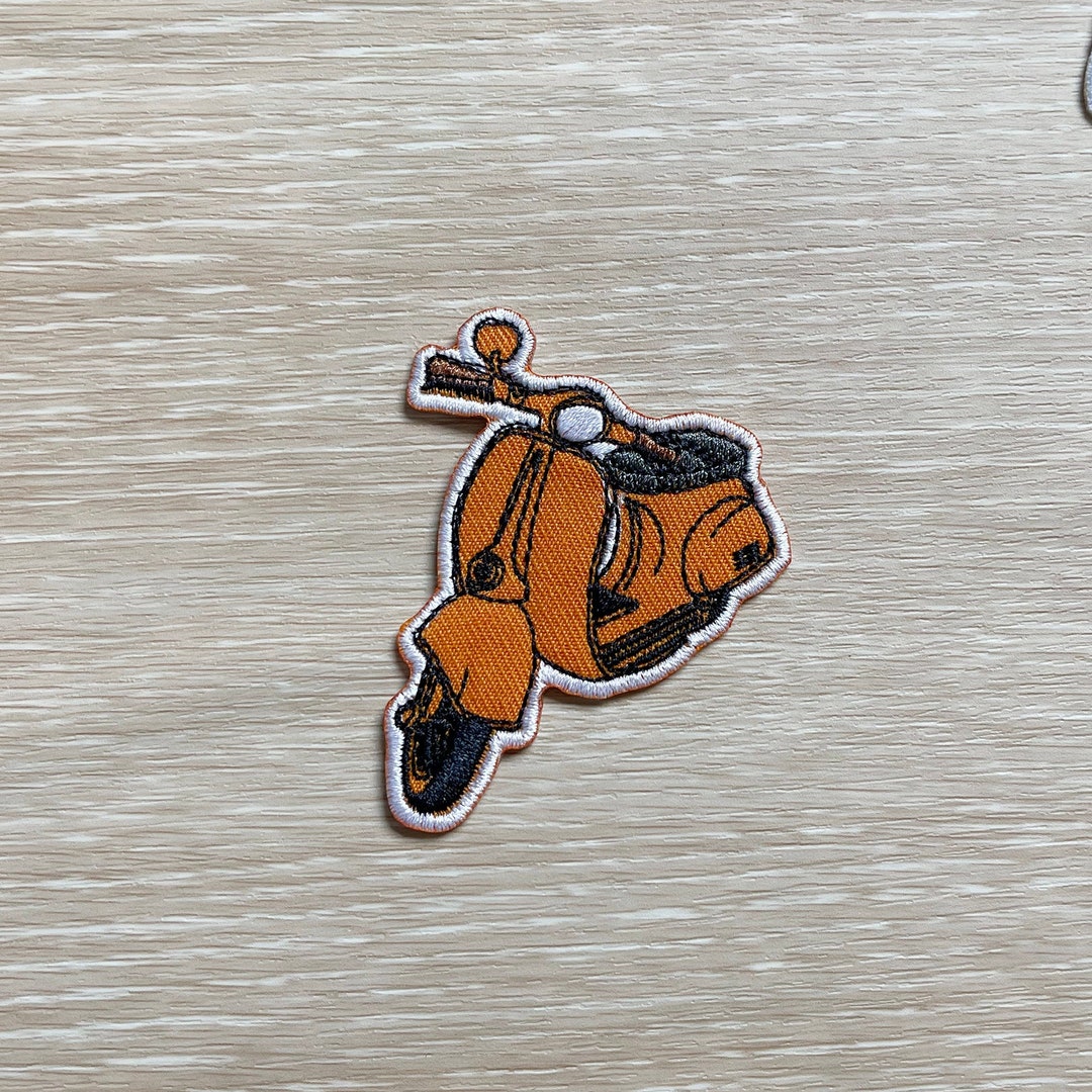 Vespa Iron on Patch, Vespa Patches, Patches Iron on ,embroidered Patch ...
