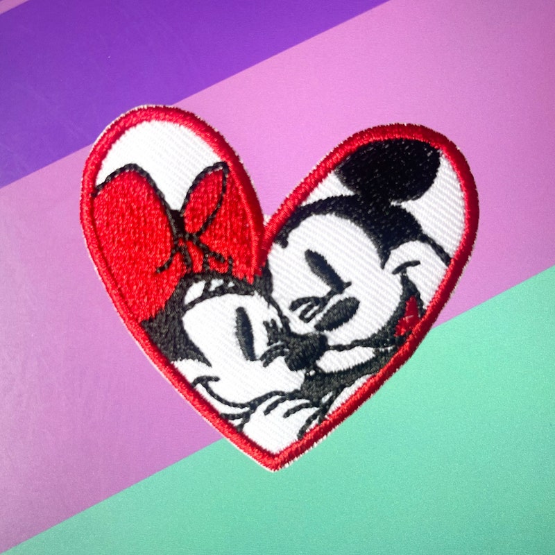 Mickey Minnie Patches - Etsy