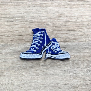 Converse Iron on Patch, Patches, Converse Patches Iron on ,embroidered ...