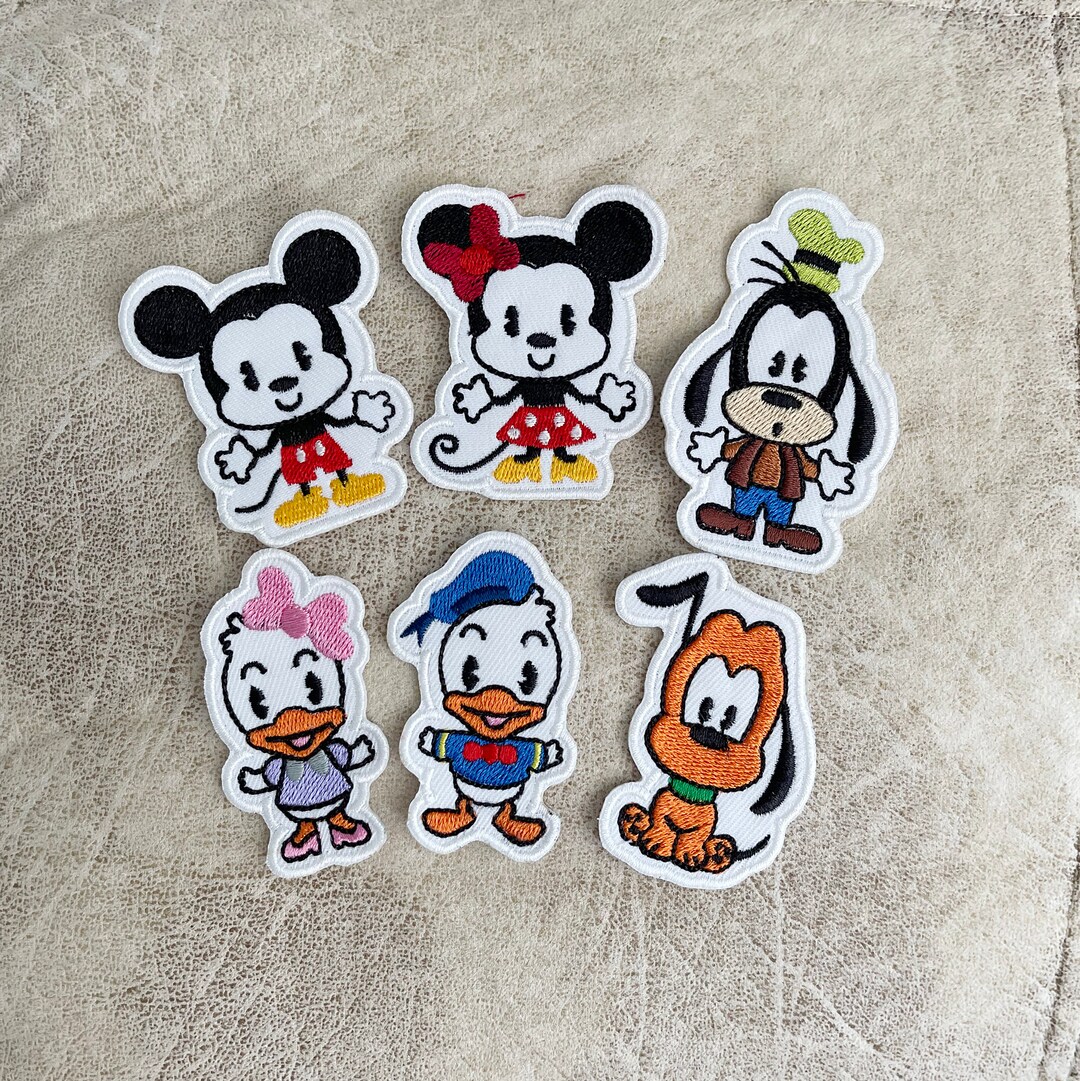 Mickey Iron on Patch, Mickey Patches, Mickey Patches Iron on ...