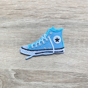 Converse Iron on Patch, Patches, Converse Patches Iron on ,embroidered ...