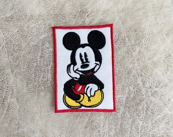 Mickey Patches Iron on Minnie Patches Mickey Iron on Patch Patches for ...