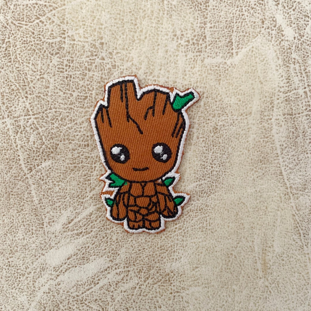 Groot Iron on Patch, Patches, Mavel Patches Iron on ,embroidered Patch ...