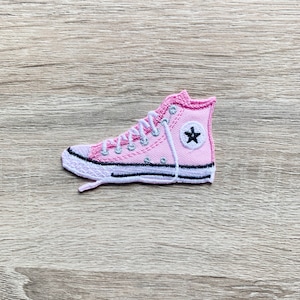 Converse Iron on Patch, Patches, Converse Patches Iron on ,embroidered ...