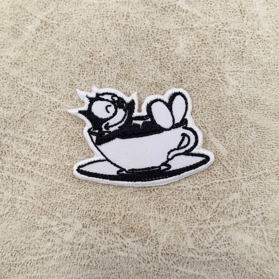 Felix the Cat Patches Iron on Felix Iron on Patch Embroidered | Etsy