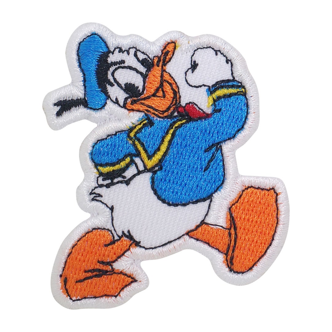 Cute Duck Iron on Patch, Mickey Patches, Duck Patches Iron on ...