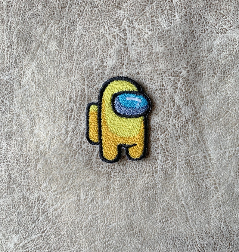 Among Us Embroidered Iron on Patch, Jacket Back Patch - Etsy
