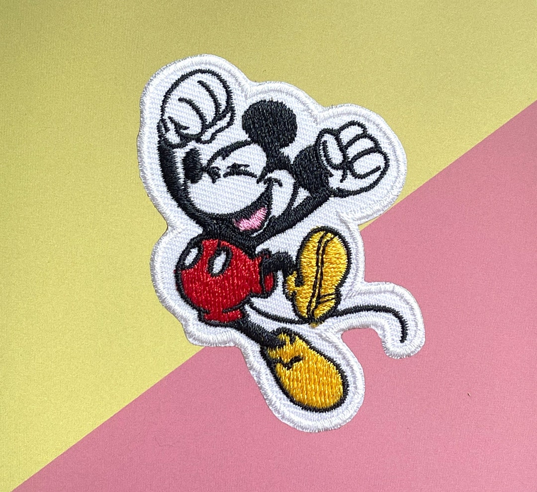 Mickey Iron on Patch, Mickey Patches, Mickey Patches Iron on ...