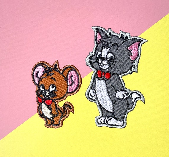 Tom and Jerry Iron on Patch Tom and Jerry Patches Cartoon - Etsy