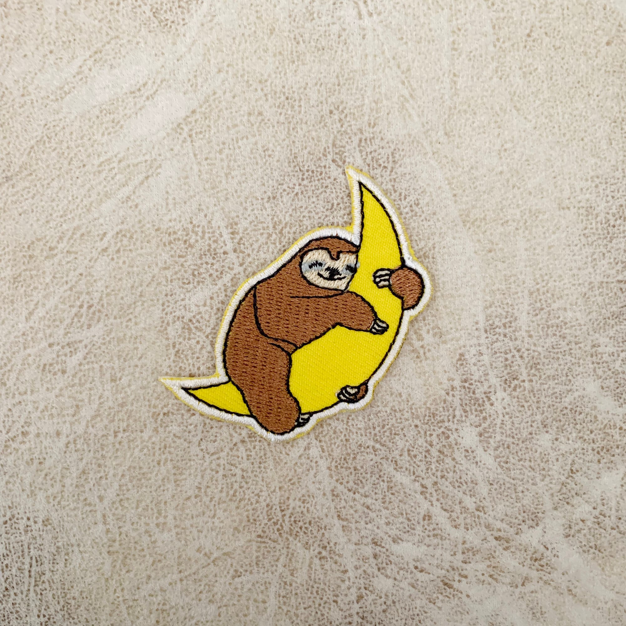 Lazy sloth Iron on patch Patches sloth patches iron on | Etsy