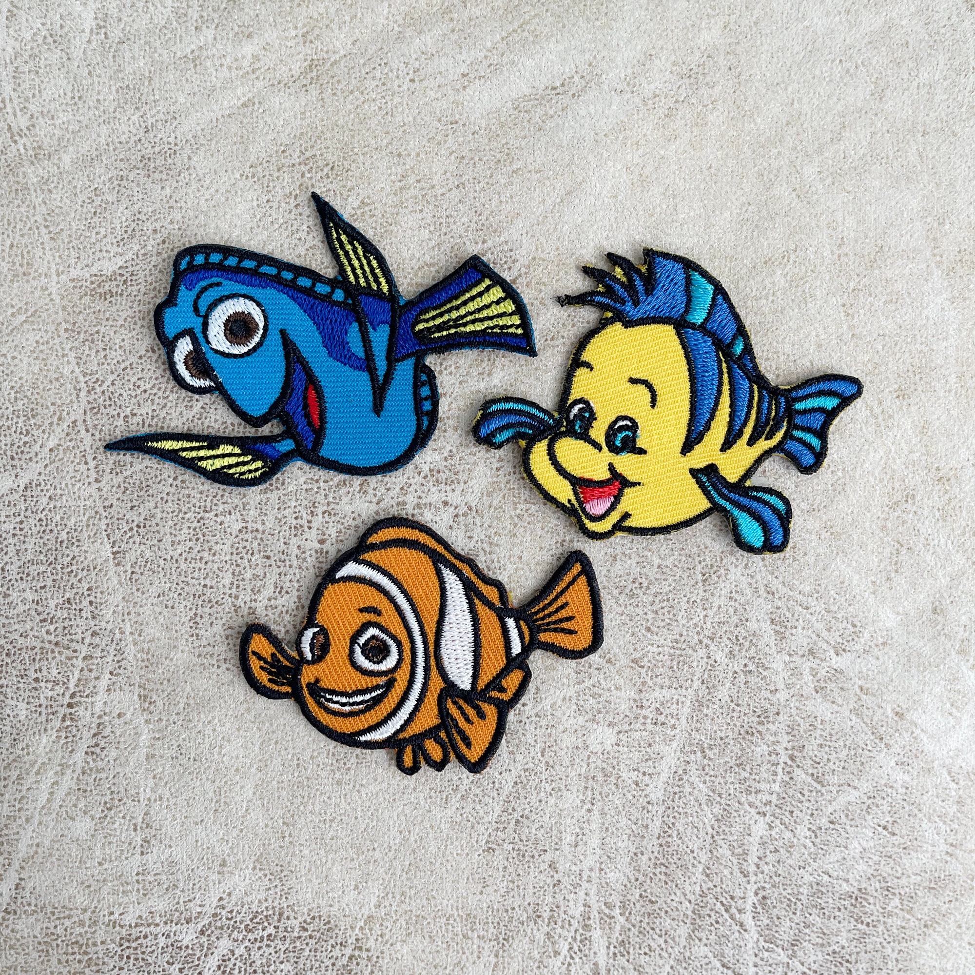 Finding Nemo Iron on Patch Fish Patches Cow Patches Iron on - Etsy