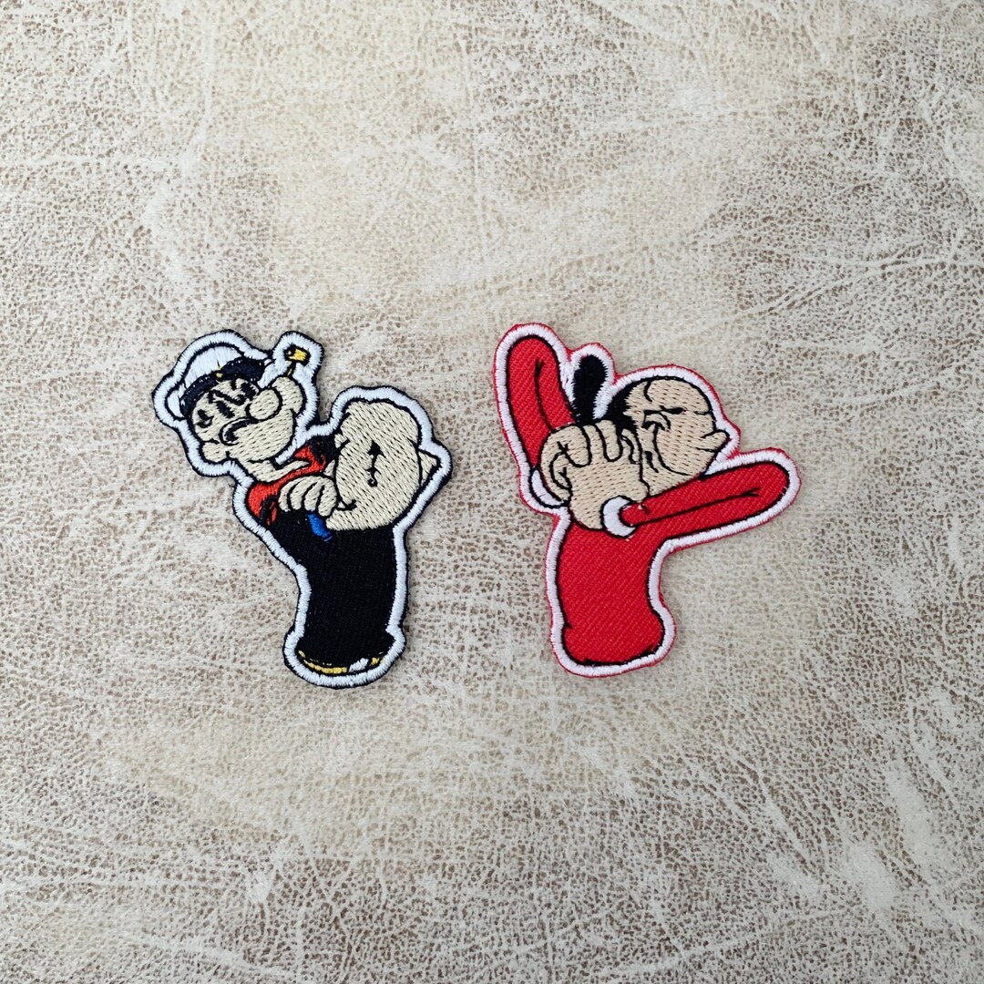 Popeye Iron on Patch, Olive Oyl Patches, Popeye Patches Iron on ...