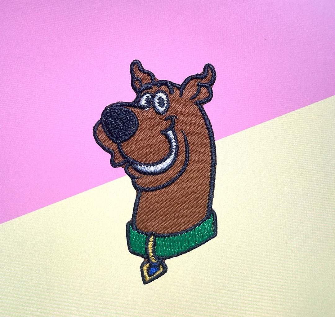 Scooby-doo Iron on Patch, Dog Patches, Scoopy Doo Patches Iron on ...