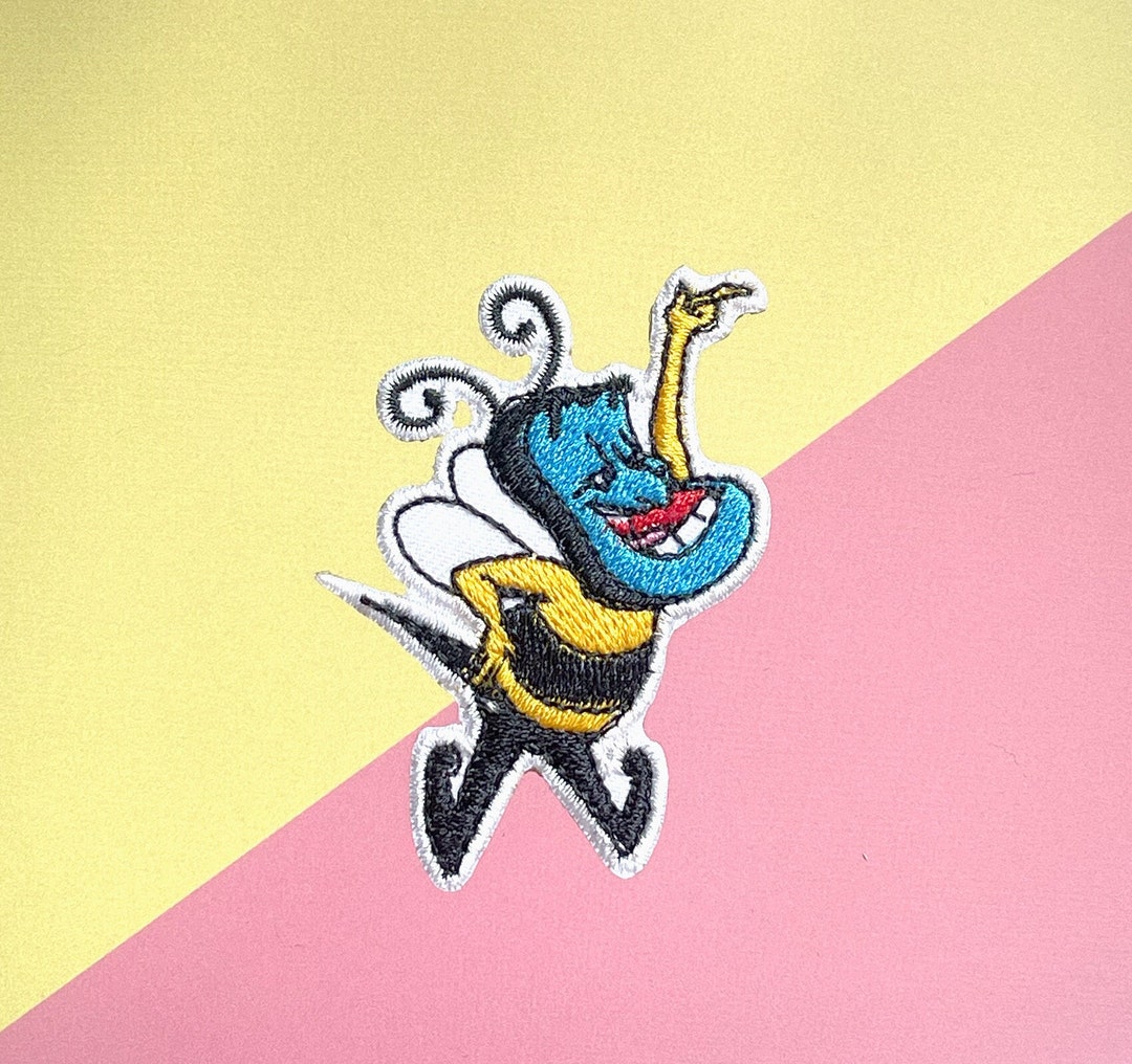 Genie Bee Iron on Patch, Aladdin Patches, Stitch Patches Iron on ...