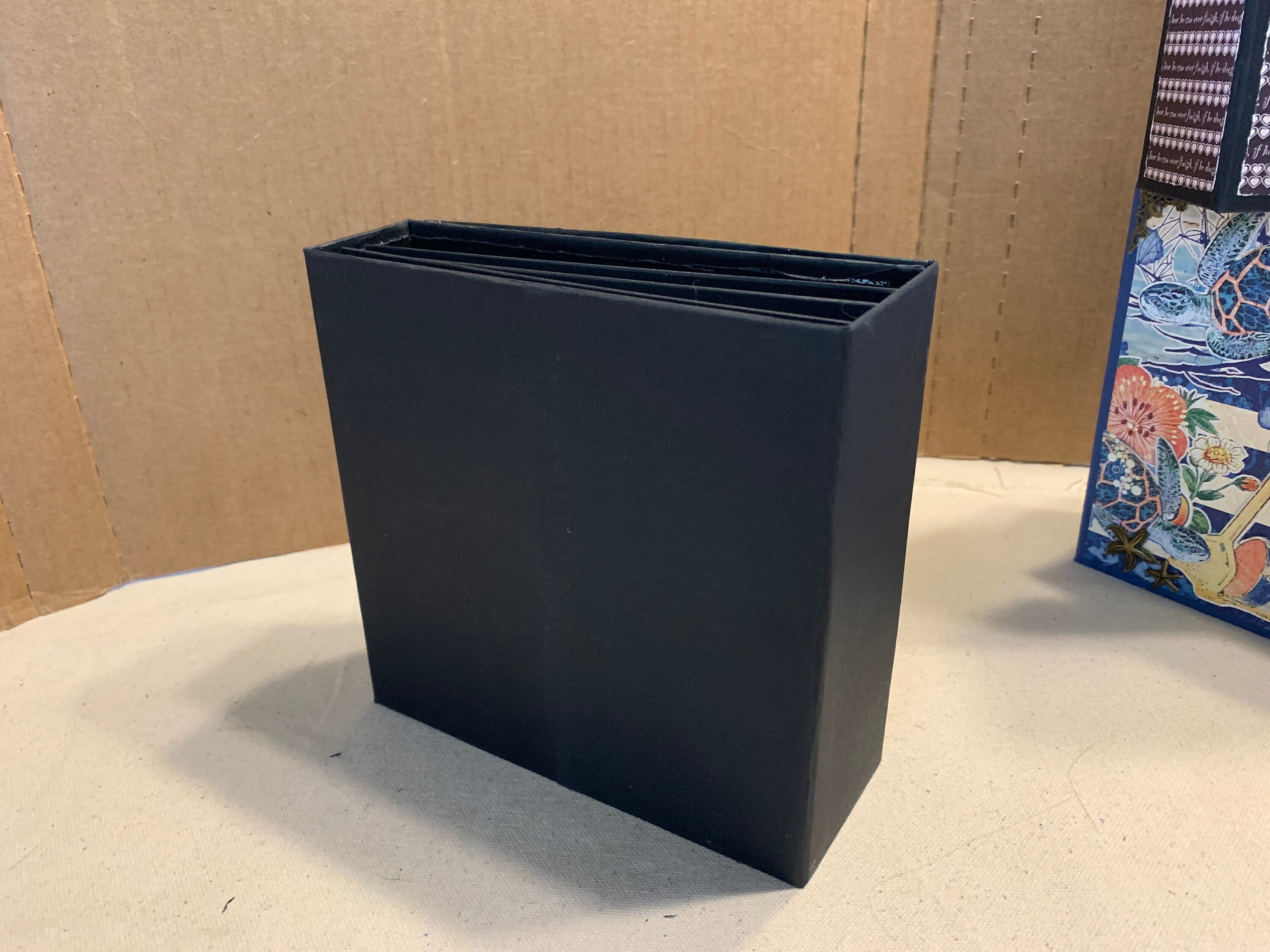 Blank Scrapbook Mini Album 6x6 Trifold DIY Journal Free Shipping - Etsy