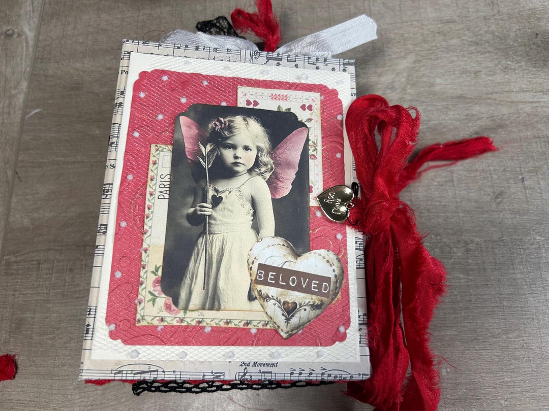 Super Chunky Valentines Junk Journal Scrapbook, Gift - Etsy