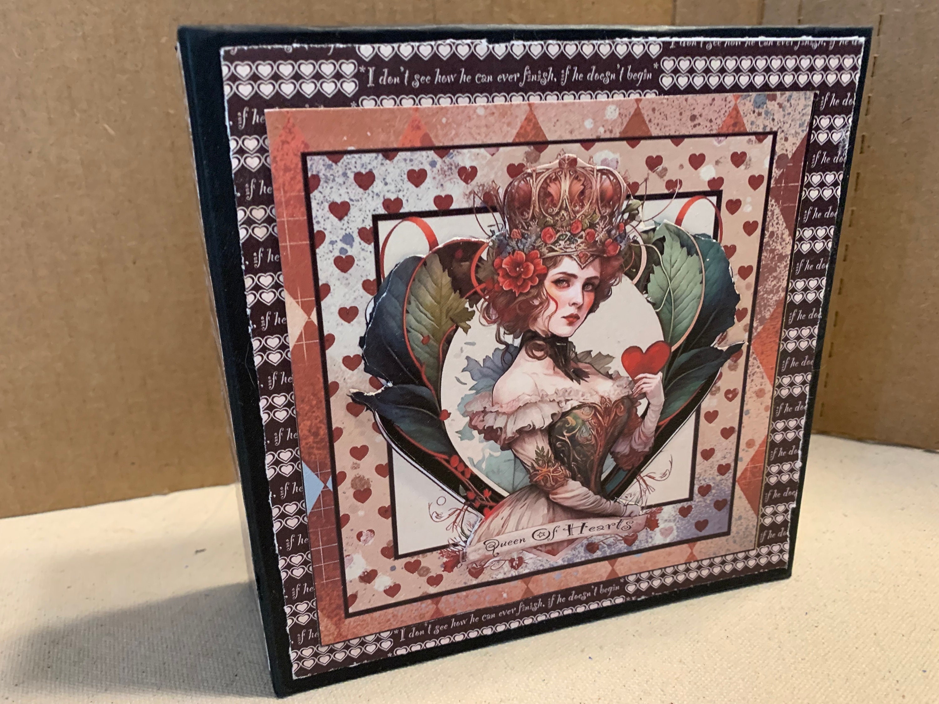 Blank Scrapbook Mini Album 6x6 Trifold DIY Journal Free Shipping - Etsy