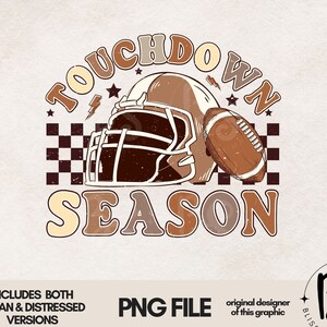 Touchdown Season PNG- Football Sublimation Digital Design Download ...
