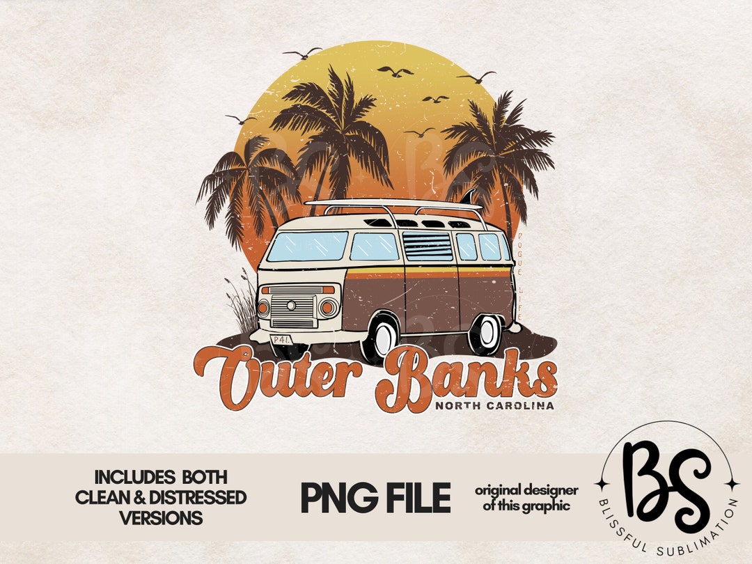 Outer Banks PNG | Retro Sublimations | Pogue Life Png | Sublimation ...