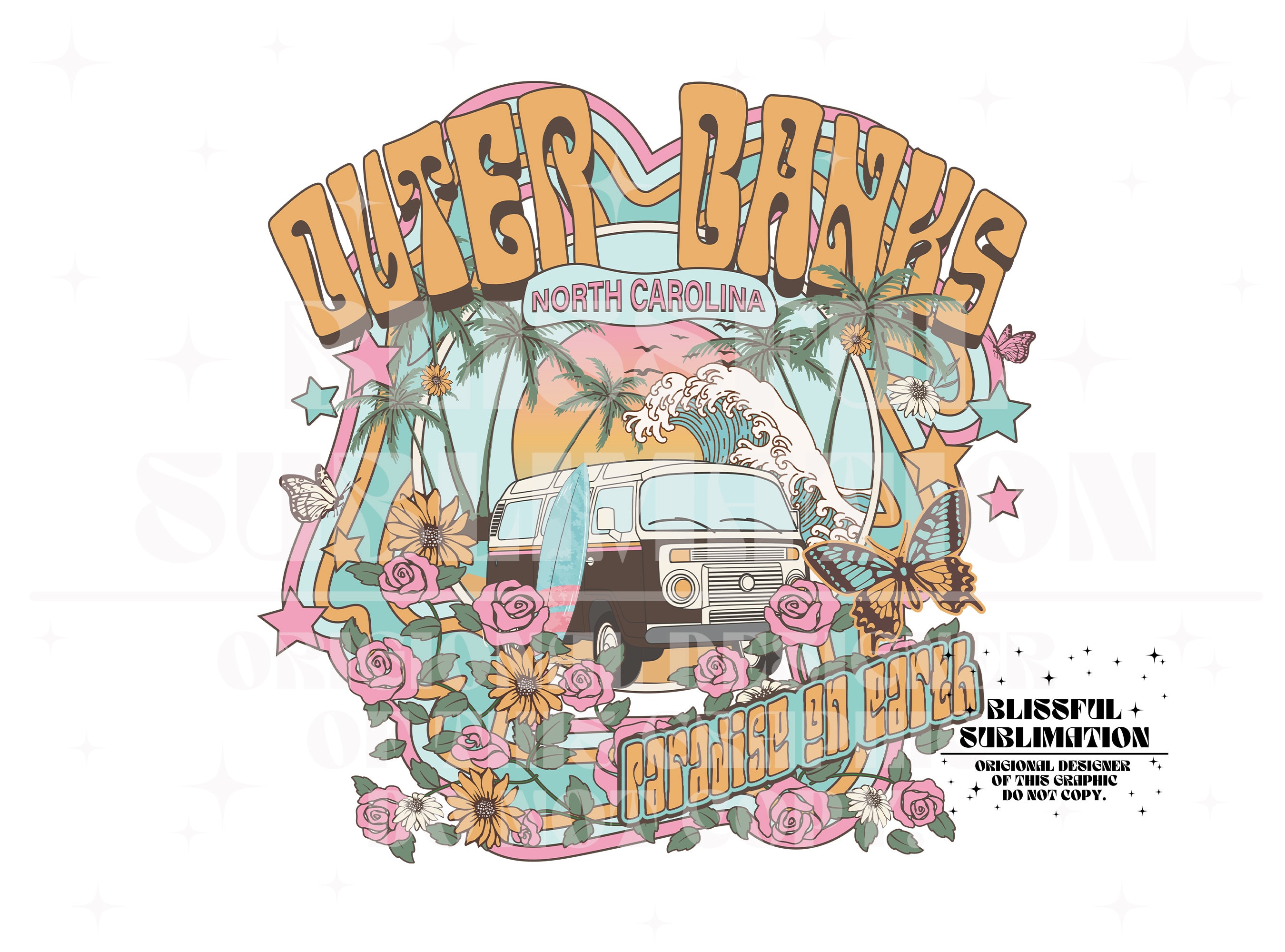 Outer Banks PNG Retro Sublimation Pogue Life Png - Etsy Canada